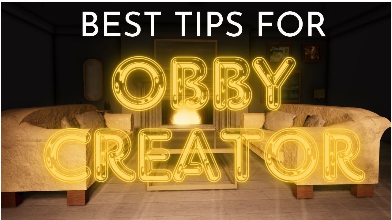 The best Building Tips FOR Obby Creator! - YouTube