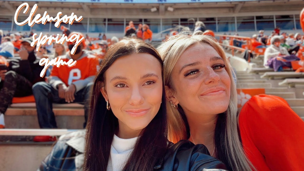 CLEMSON SPRING GAME VLOG - YouTube