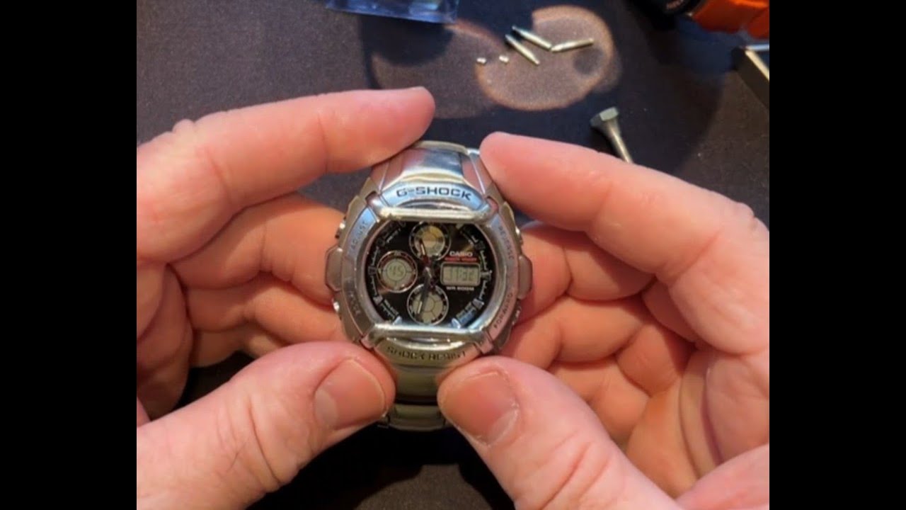 Casio G 511 Bracelet Convertion - YouTube