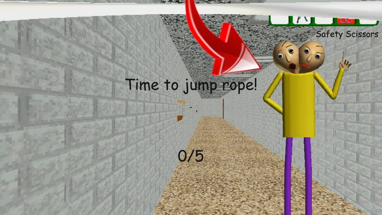 Baldi has two heads !??? - YouTube