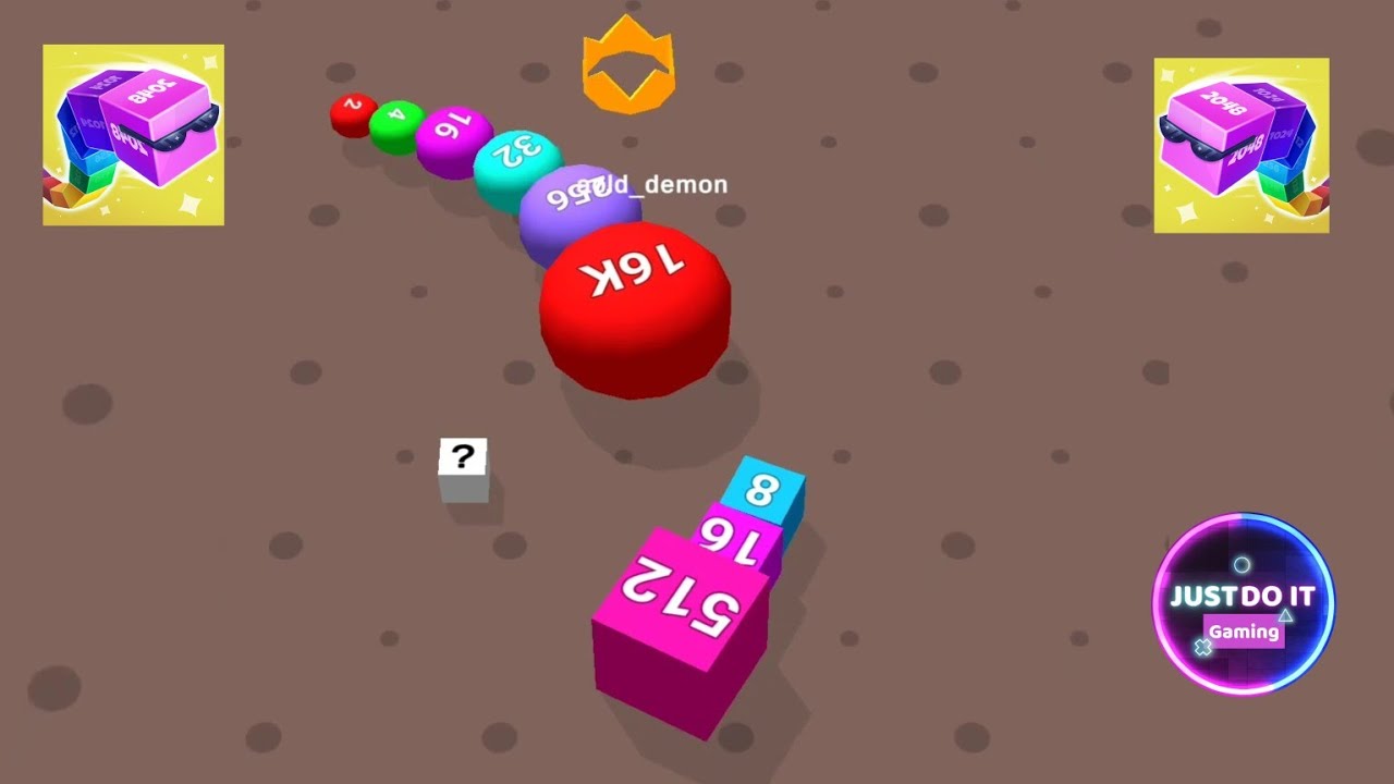 Cube Arena 3D 2048 The battle against the King - YouTube