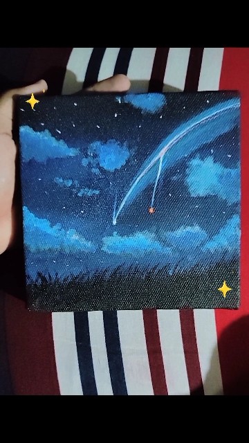 kimi no na wa(Your Name) anime scenery drawing 🌌🌠#shortvideo #art # ...