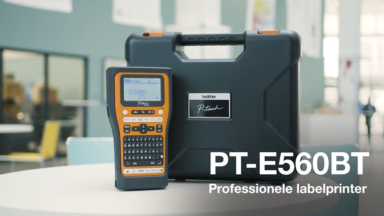 Brother PT-E560BTVP PRO Labelprinter elektriciens en ...