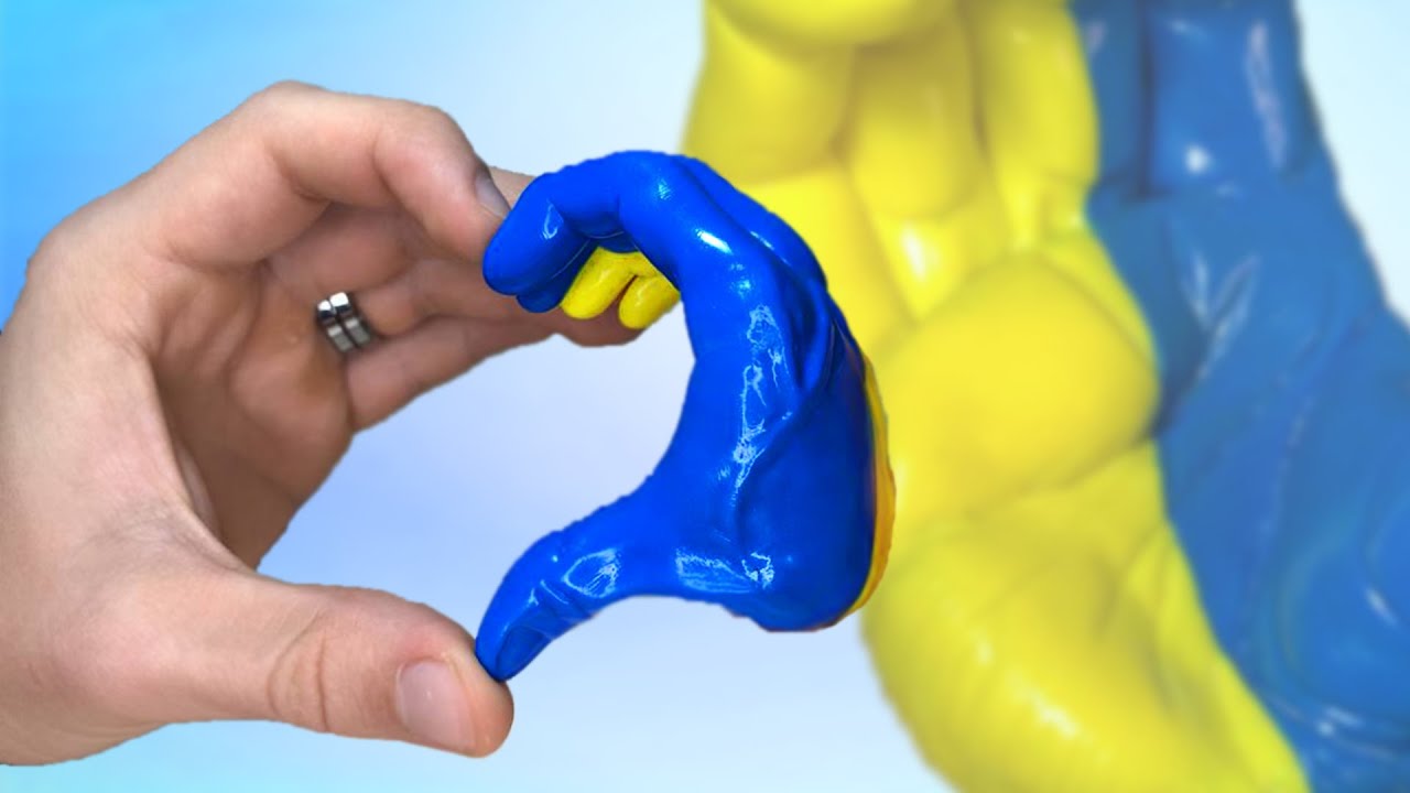 Ukrainian Finger Heart | Hand sculpting timelapse - YouTube