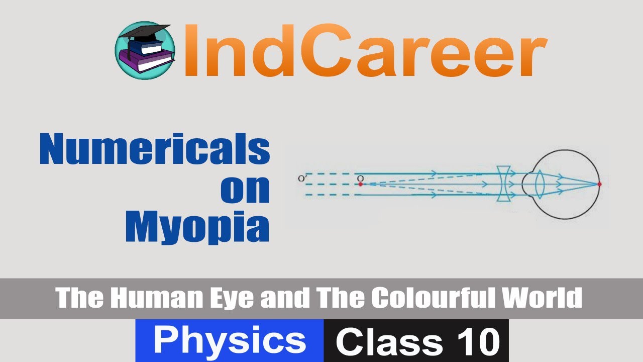 Numerical on Myopia | Physics | Class 10 | IndCareer - YouTube