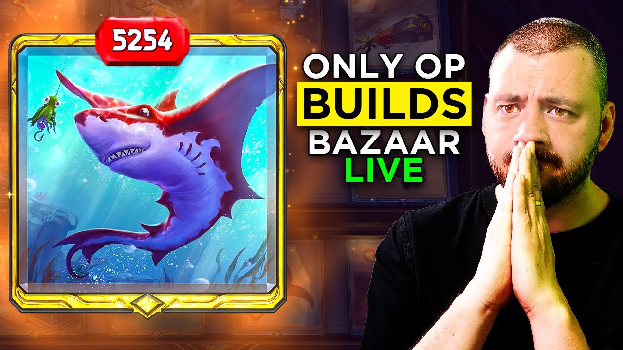 Road to Rank 1 Bazaar Player - Live Bazaar Gameplay with Ex Hearthstone Pro - YouTube