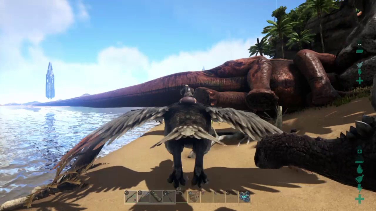 ARK: Survival Evolved | TAMING A BRONTO! Ep 11 S:1 - YouTube