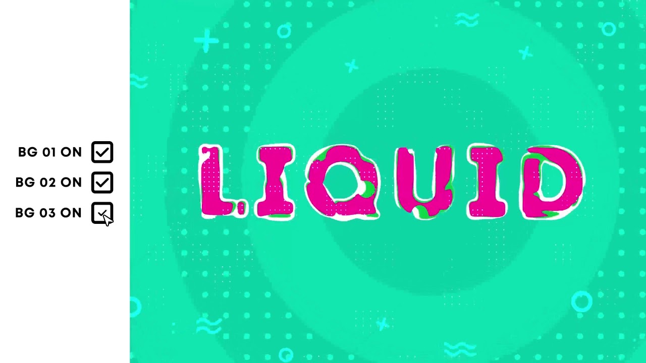 Liquid Titles | After Effects Project Files - Videohive template - YouTube