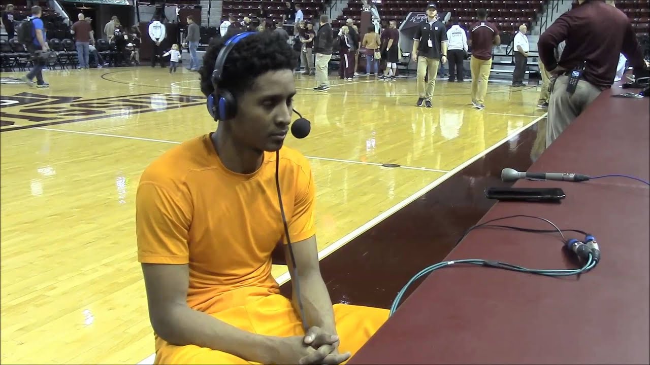Detrick Mostella Postgame at Mississippi State (Jan. 16, 2016) - YouTube