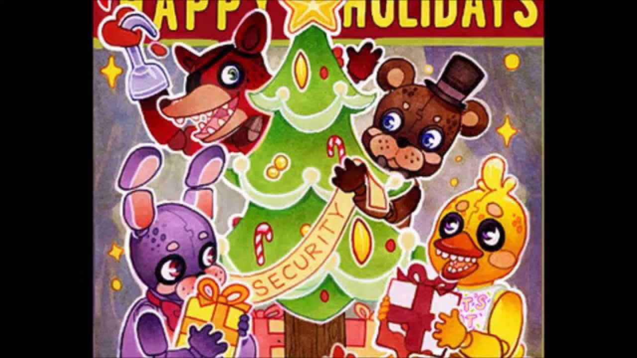 Freddy Fazbear's wish you a Merry Christmas - YouTube