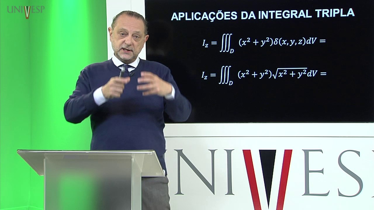 Cálculo III - Aula 07 - Aplicações da integral tripla - YouTube