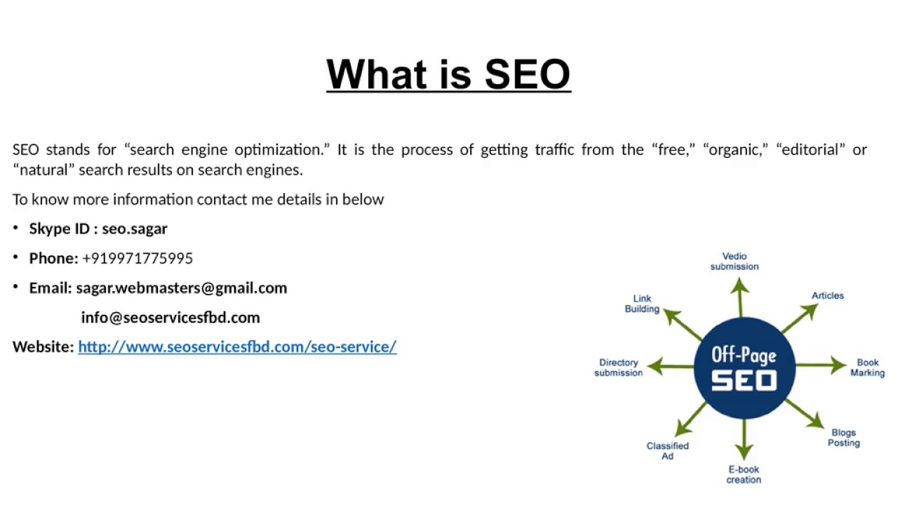 SEO | SMO | PPC | Website design | Services - seoservicesfbd.com - YouTube