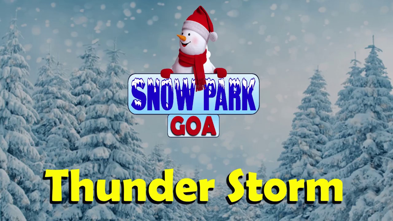 Snow Thunder Storm - YouTube
