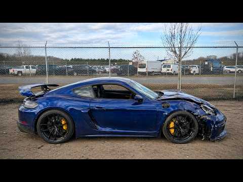 I Bought ANOTHER TOTALED Porsche GT4 but it all went horribly wrong...
