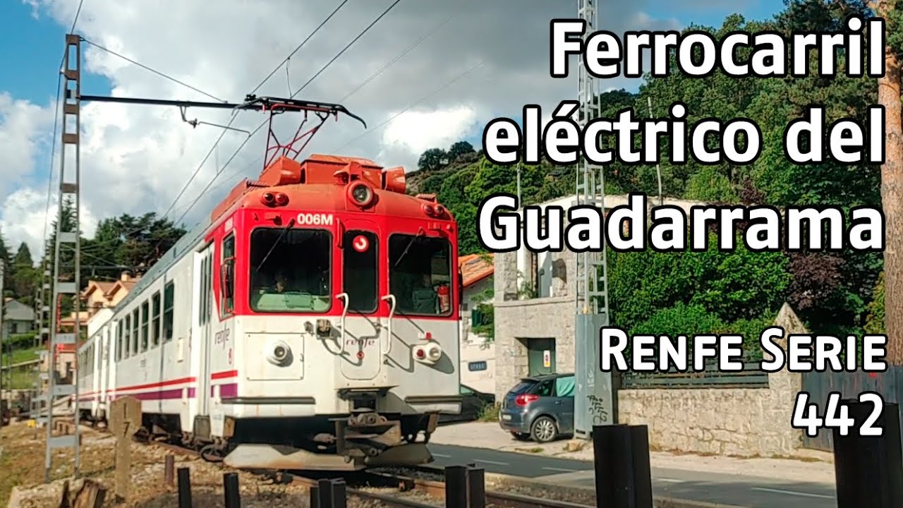 Ferrocarril eléctrico del Guadarrama, Serie 442 de Renfe - YouTube