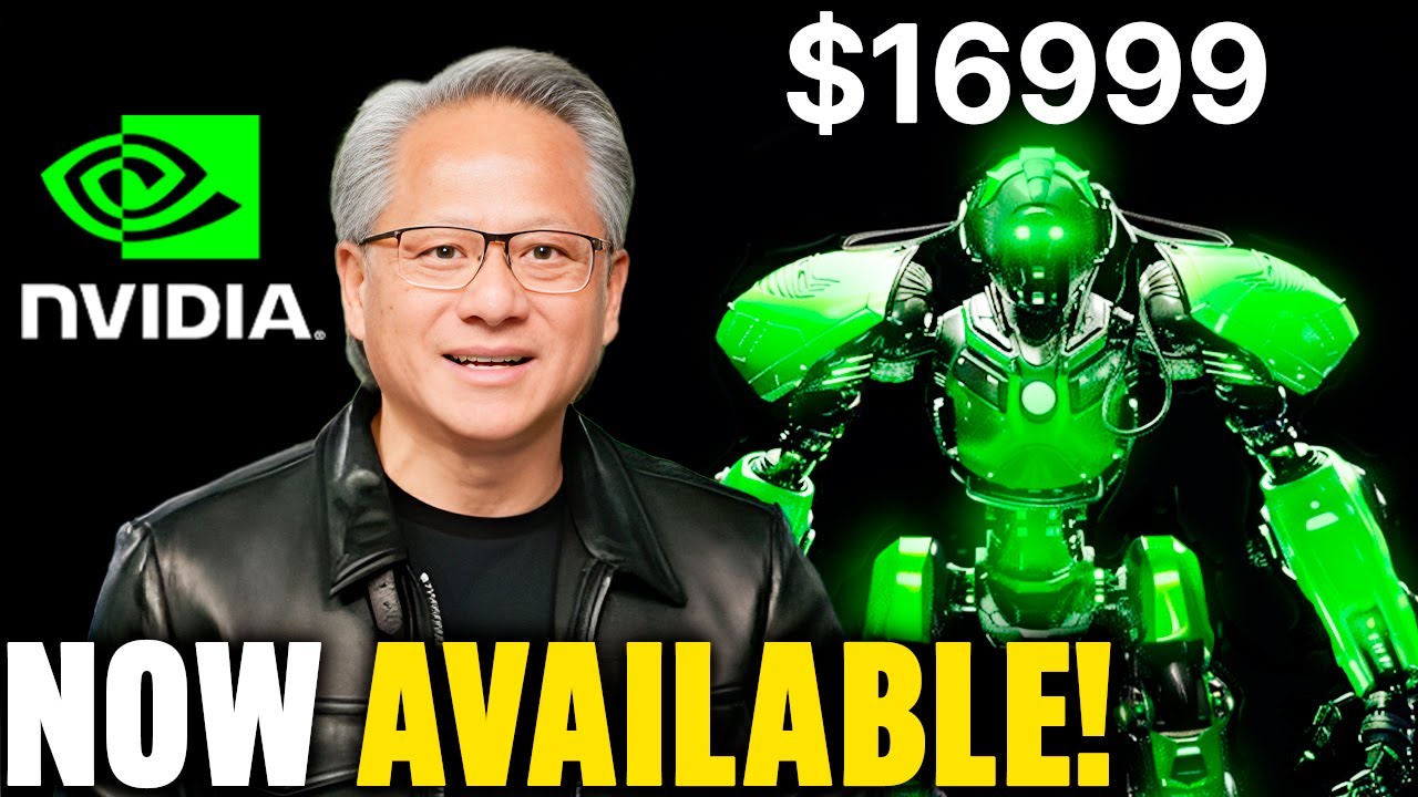 Nvidia CEO Jensen Huang Just Released Terrifying AI ROBOTS! - YouTube