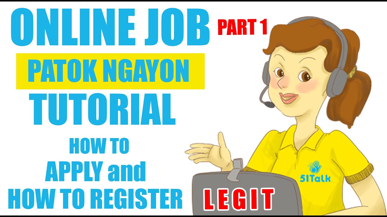 How to Register Step by Step TAGALOG TUTORIAL - LEGIT (English Tutor ...
