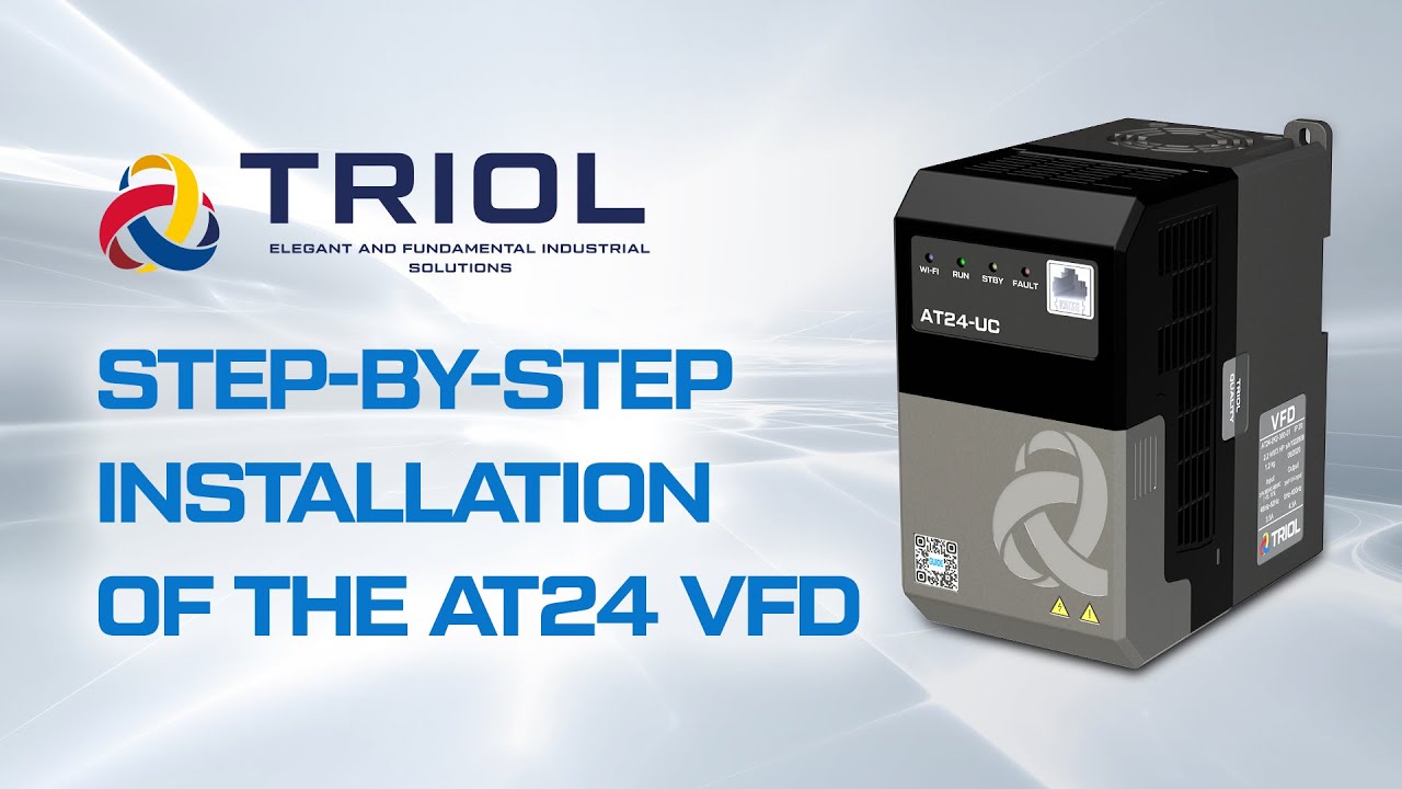 Step-by-step installation of the AT24 VFD - YouTube