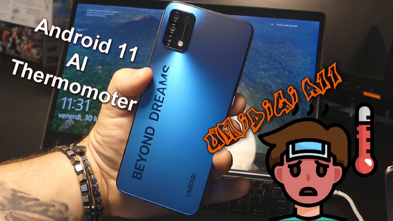UMIDIGI A11 - Questo smartphone ti misura la FEBBRE e costa meno di 90 ...
