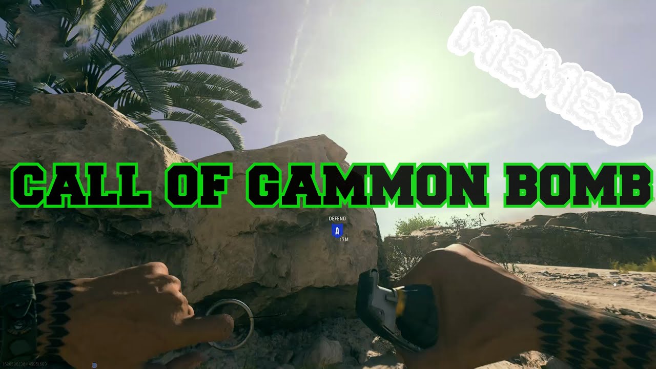 Call of gammon bomb: Vanguard - YouTube