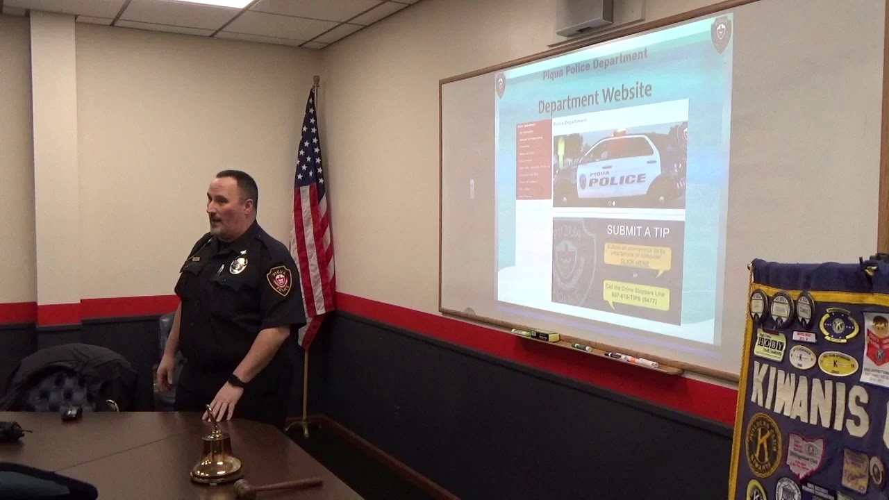 Piqua Ohio Police Chief Rick Byron - YouTube