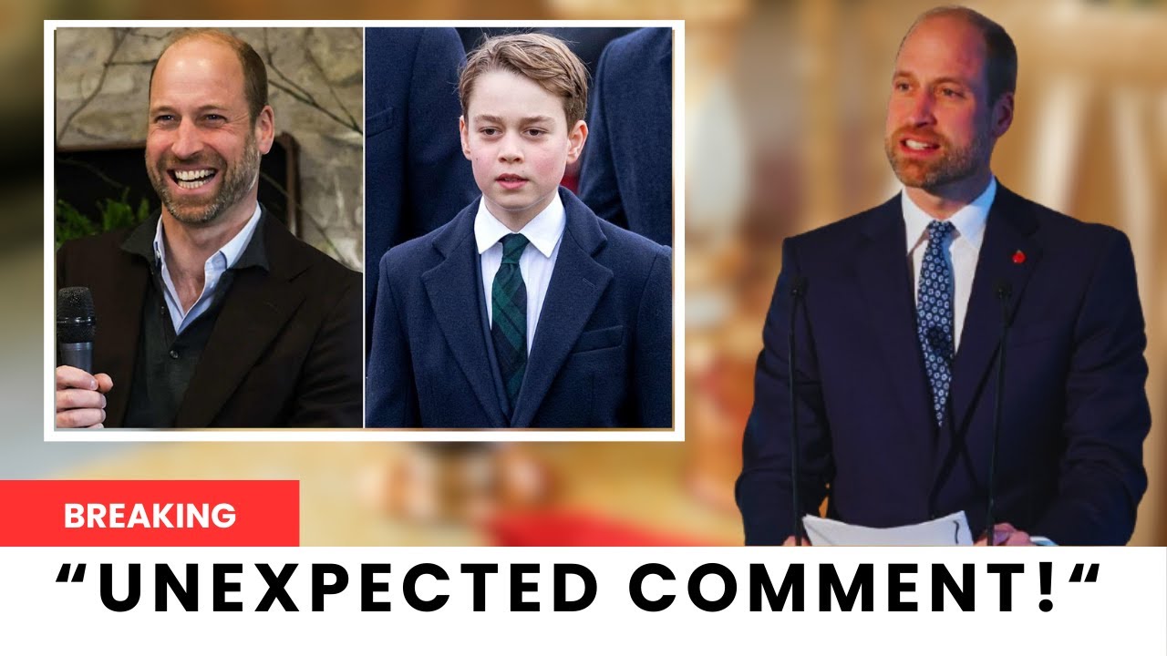 BREAKING: Prince George’s Unexpected Comment Leaves Prince William ...