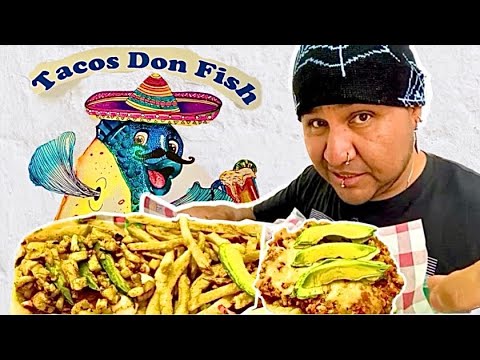DELICIOSOS TACOS de PESCADO y CAMARÓN 🤤 - DON FISH 🐠 - YouTube
