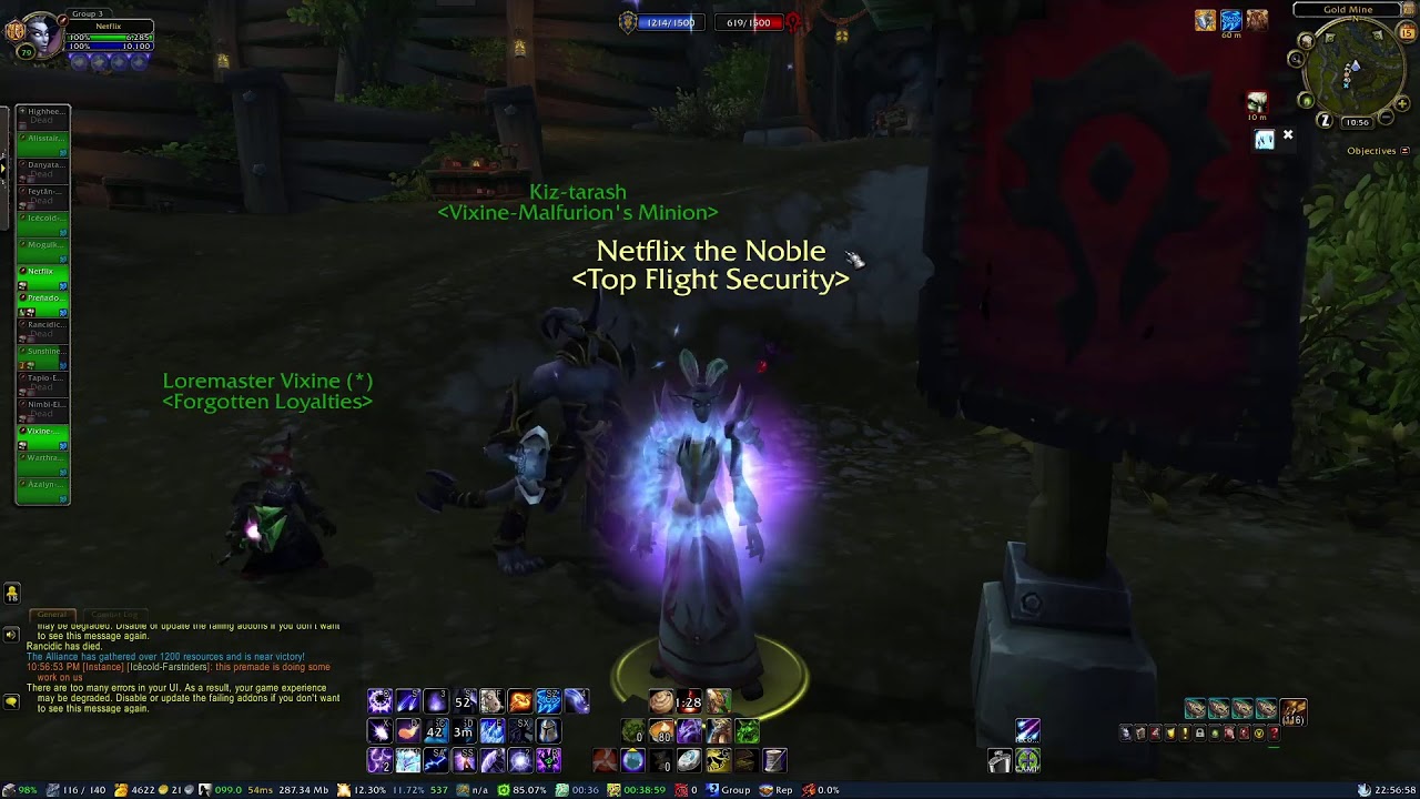 4.15.2020 - WOW XP Boost - Bonechewer - Netflix - Level 70 - YouTube