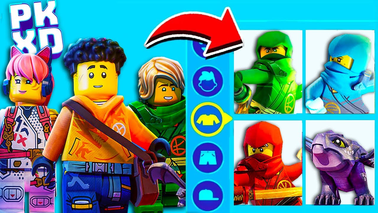 COMO CRIAR OS PERSONAGENS DE NINJAGO ASCENSÃO DOS DRAGÕES! 😱 - YouTube