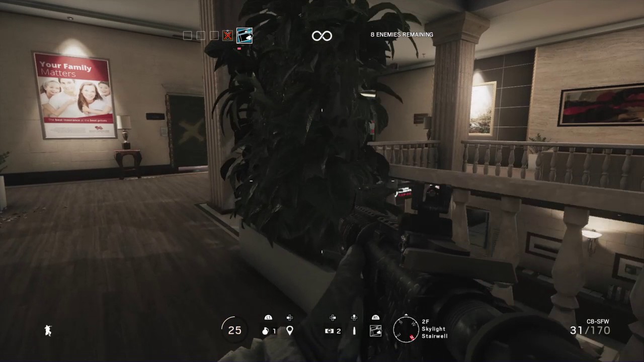 Rainbow Six Siege Suicide bomber slept - YouTube