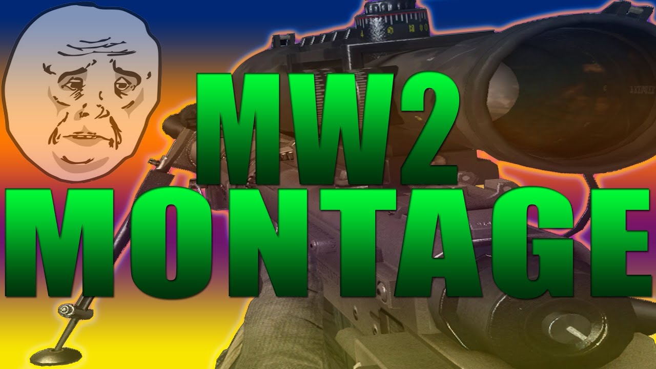 MW2 montage and 2 TRICKSHOTS at the end! - YouTube