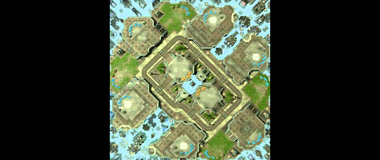 Starcraft Map Tactics: Metalopolis - YouTube