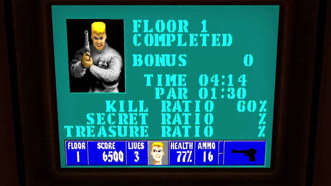 Wolfenstein® II: The New Colossus™ WolfStone 3D level 1 Gameplay - YouTube