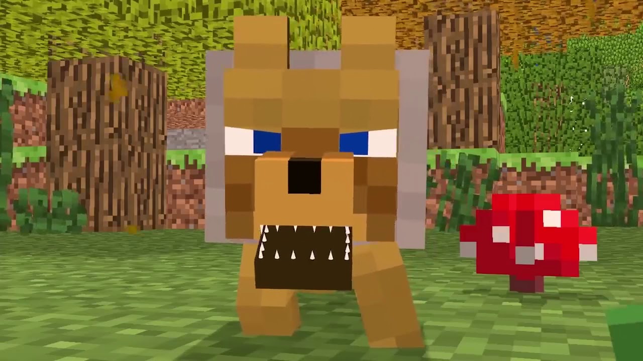 Wolf Life Minecraft Animation - YouTube