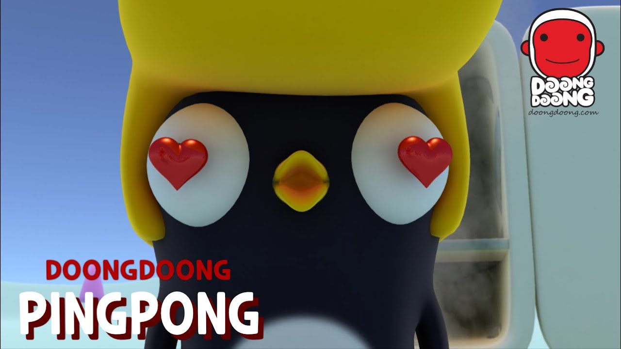 Doong Doong and his friends are doing a banana race, and suddenly a ...