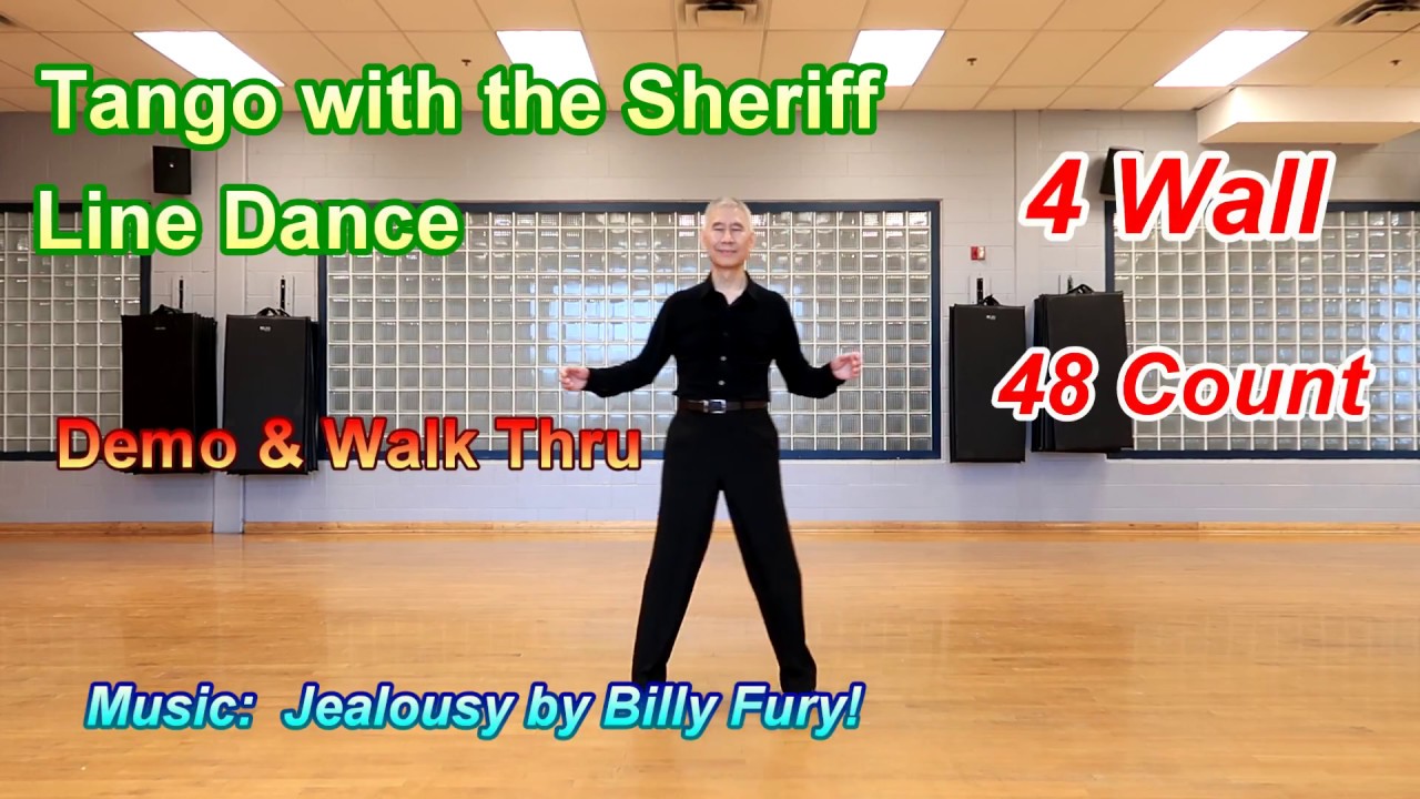Tango with the Sheriff Line Dance, Demo, Learn, Steps, Counts, FYLDC ...