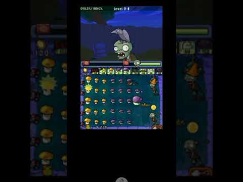 Plants vs Zombies (Nintendo DS) Mode Adventure Level 2-8 - YouTube