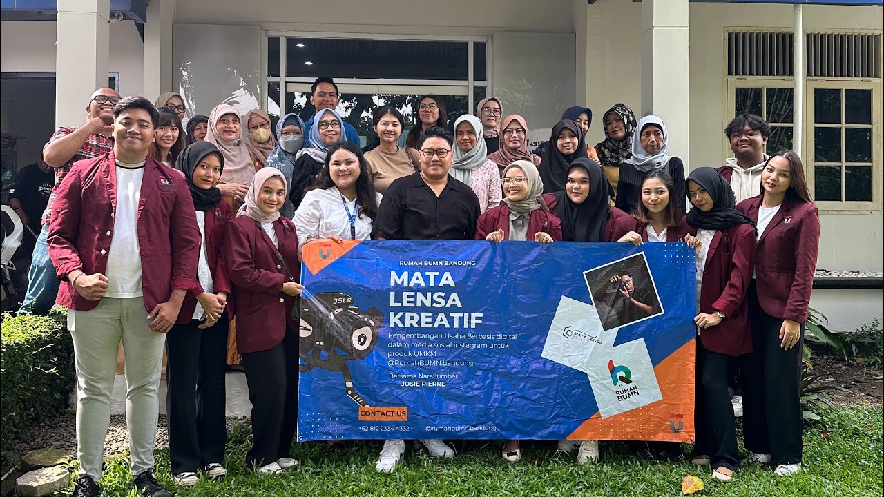 "MATA LENSA KREATIF" Pelatihan Fotografi Produk UMKM - YouTube