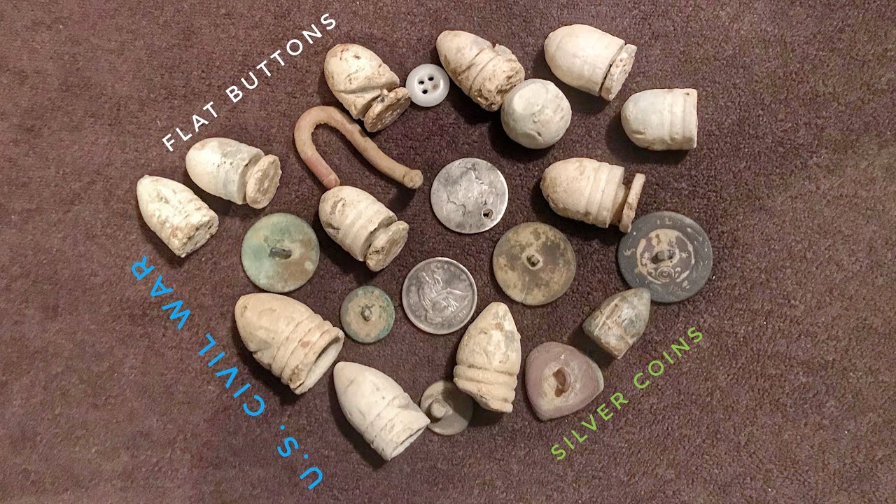 Old SILVER COINS and Civil War Relics! My Best Finds! - YouTube