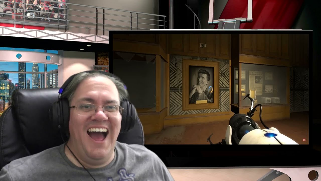 Glados Revealed, What if Chell Talked in Portal 2? - Part 2 Reaction ...