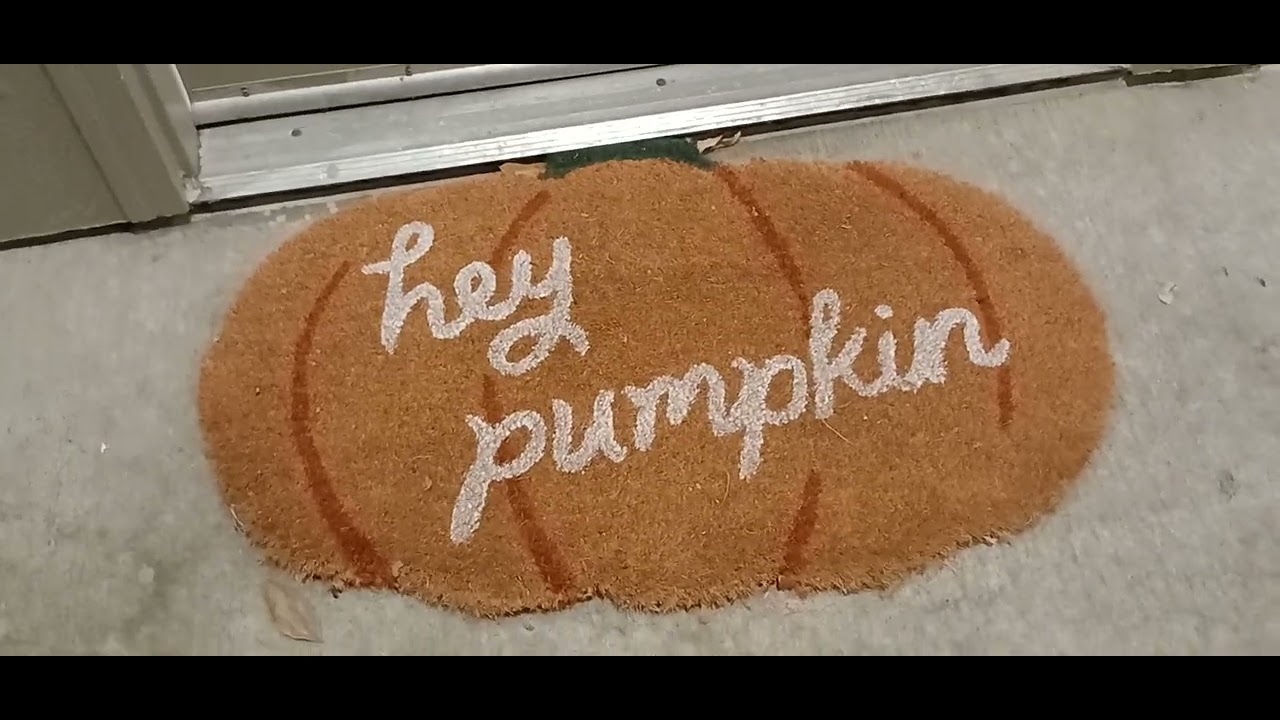 Hey Pumpkin welcome mat ASMR #fairyliberationfront #asmrpuffin 11-8-24 ...