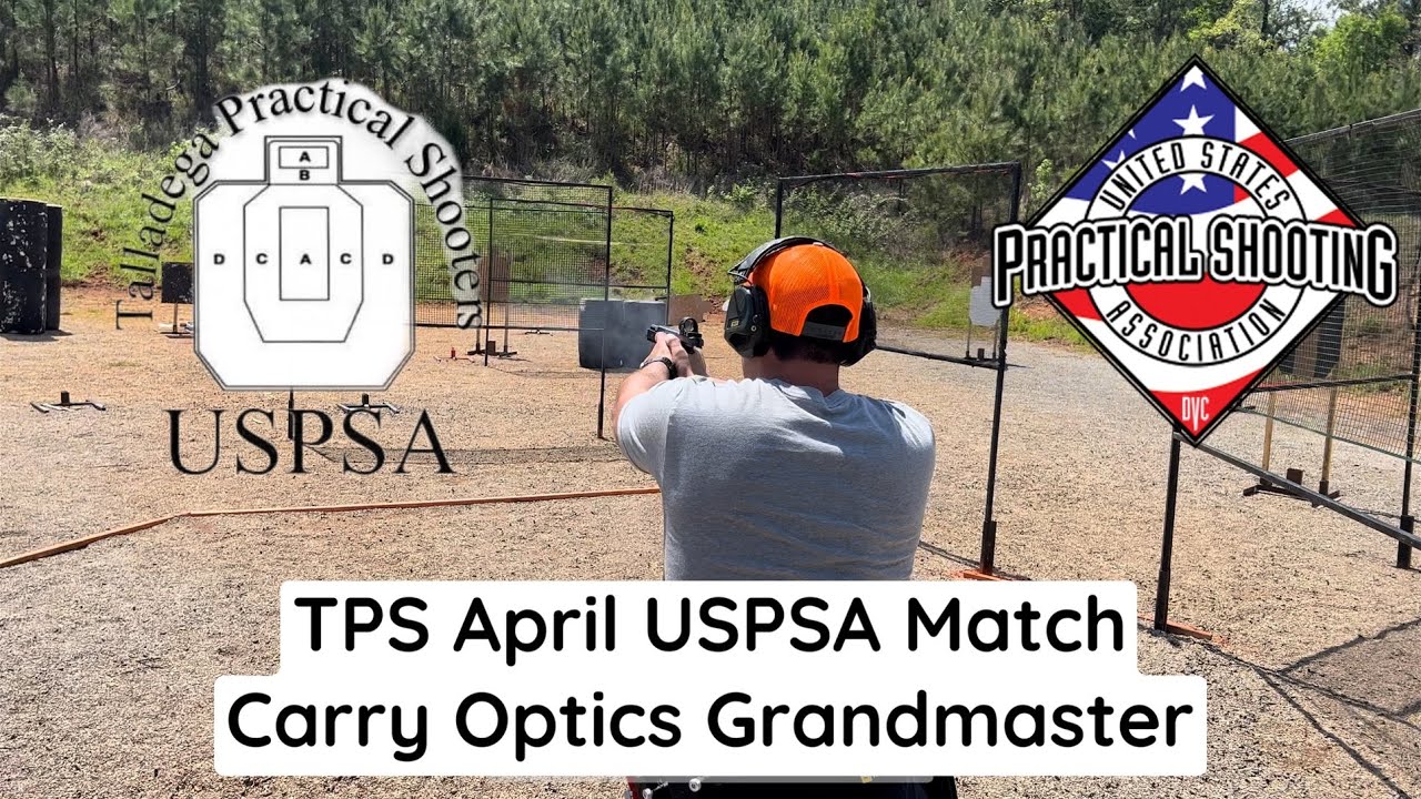 TPS April USPSA Match - Carry Optics Grandmaster - YouTube