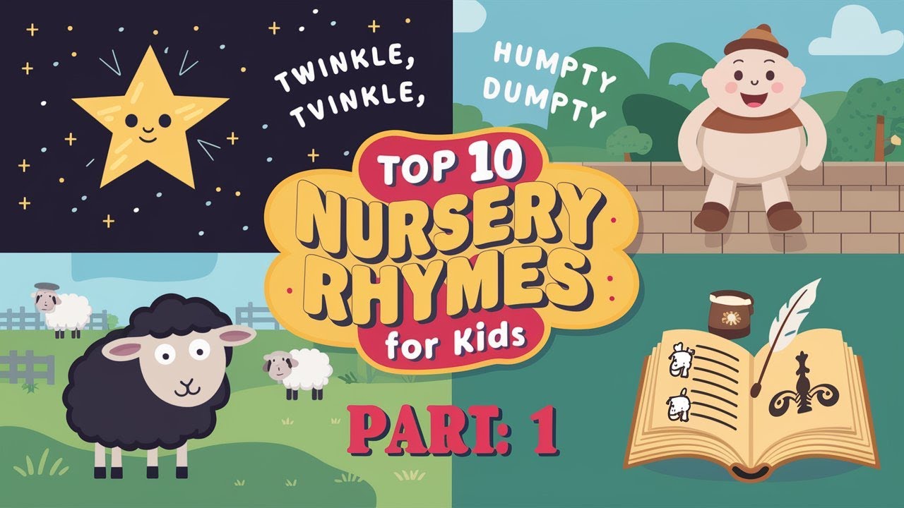 Top 10 Nursery Rhymes for Kids Fun Songs with Historical Facts ...