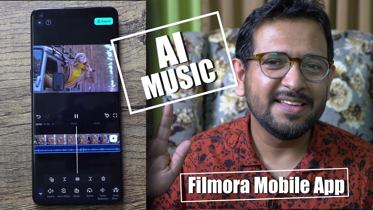 Filmora Mobile App New Update- AI MUSIC is Now Enhanced and Better than ...