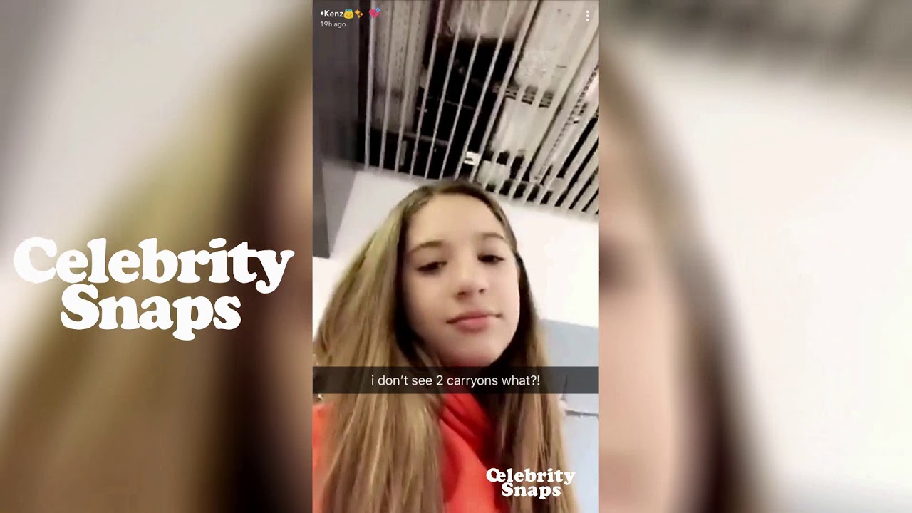 Mackenzie Ziegler Snapchat Stories | December 18th 2017 | - YouTube