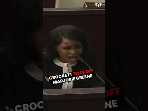 Marjorie Greene Gets TOLD OFF By Jasmine Crockett