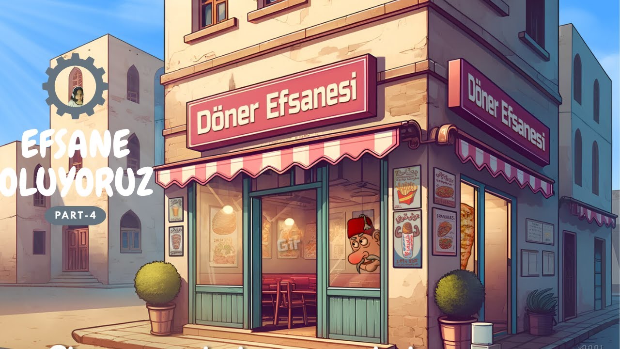 Döner efsanesi oynuyorum part-4 ---Ceren Usta yine iş başında - YouTube