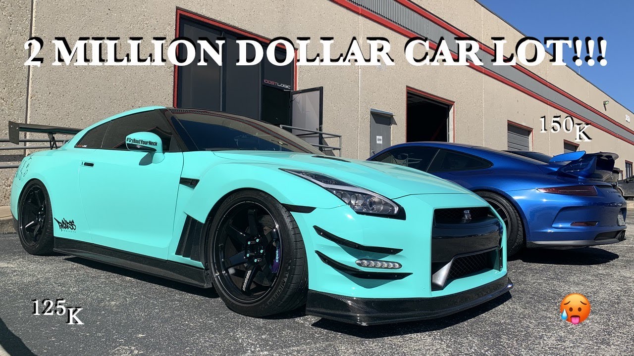 MULTI MILLION DOLLAR CAR LOT FOUND WHILE CAR SHOPPING!! - YouTube