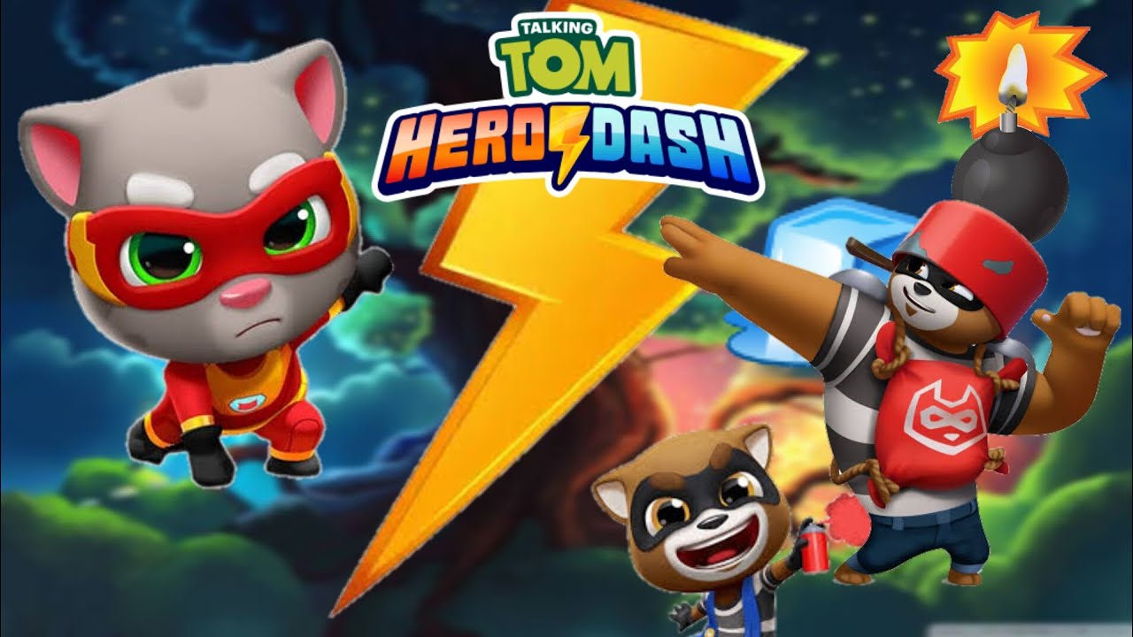 Tom Ice adventure 🧊 Talking Tom Hero dash - YouTube