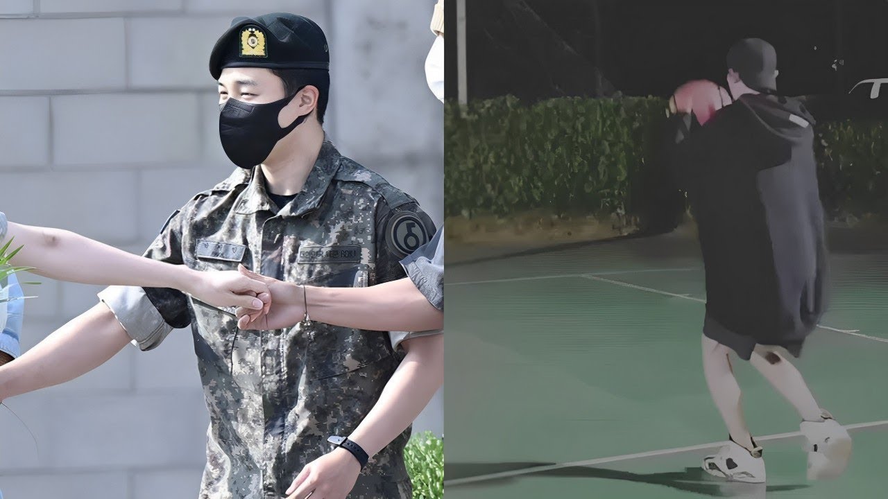 BTS Jimin SLAYS in basketball game (Recorded by a FRIEND) - YouTube